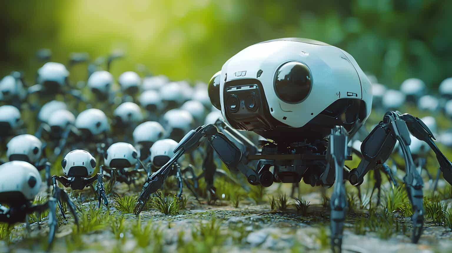 Microscopic Robot Swarms Work Together to Overcome Obstacles and Carry ...